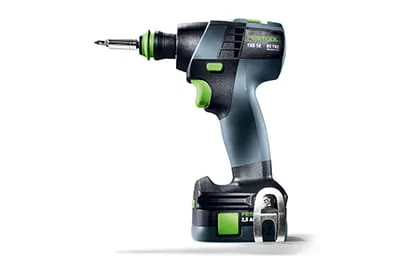 The new CXS 12 and TXS 12 cordless drills from Festool