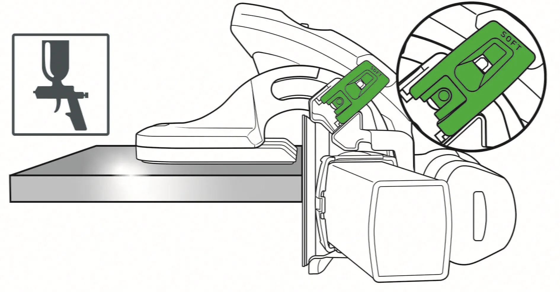 Sanding edges– how to | How-to for the ES-ETS 125/ES-ETSC 125 edge ...